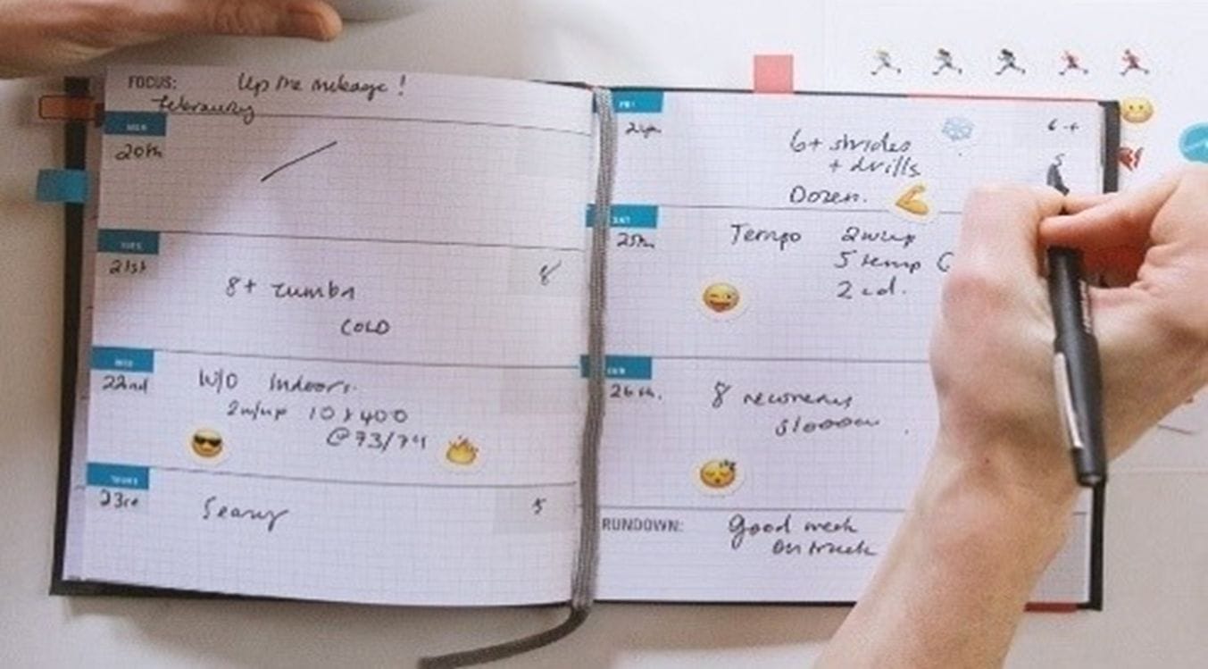 6 Ways to record things in your training diary - Badminton Andy