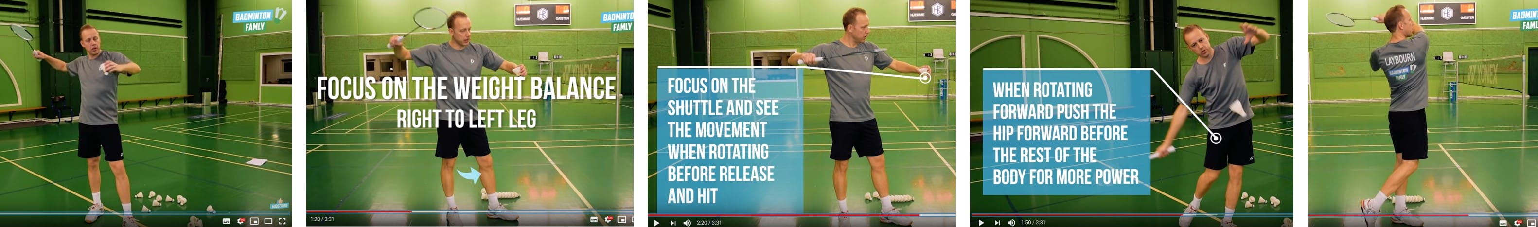 6 Ways to Improve & Develop your High Serve - Badminton Andy