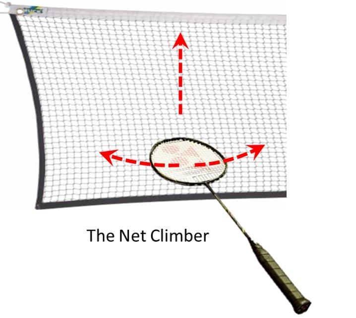 6 Ways to start and discovery all about spinning net shots - Badminton Andy